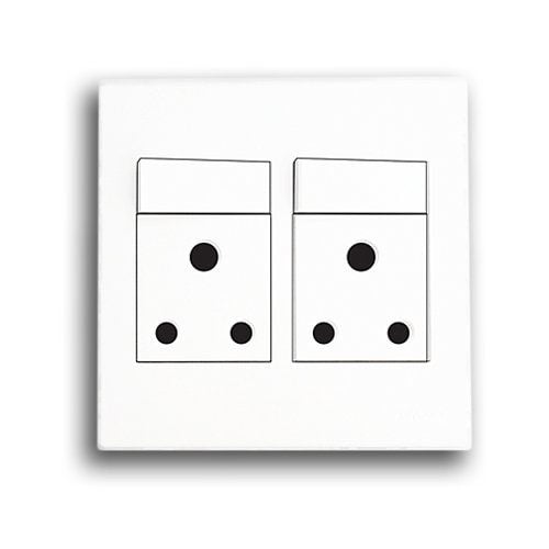 ONESTO MATRIX MXP-4002 DOUBLE SOCKET, WHITE - Discount Lighting ...