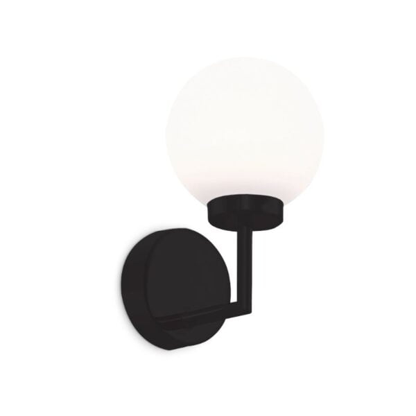 SPAZIO 5277.30 PEARL BLACK & OPAL WALL LIGHT - Discount Lighting ...